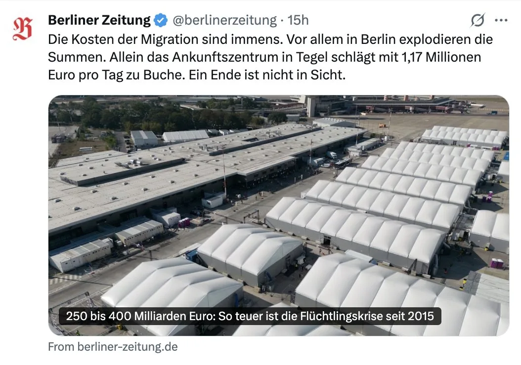 Remigration jetzt: Alle Lager schließen und "Migranten" raus aus ...